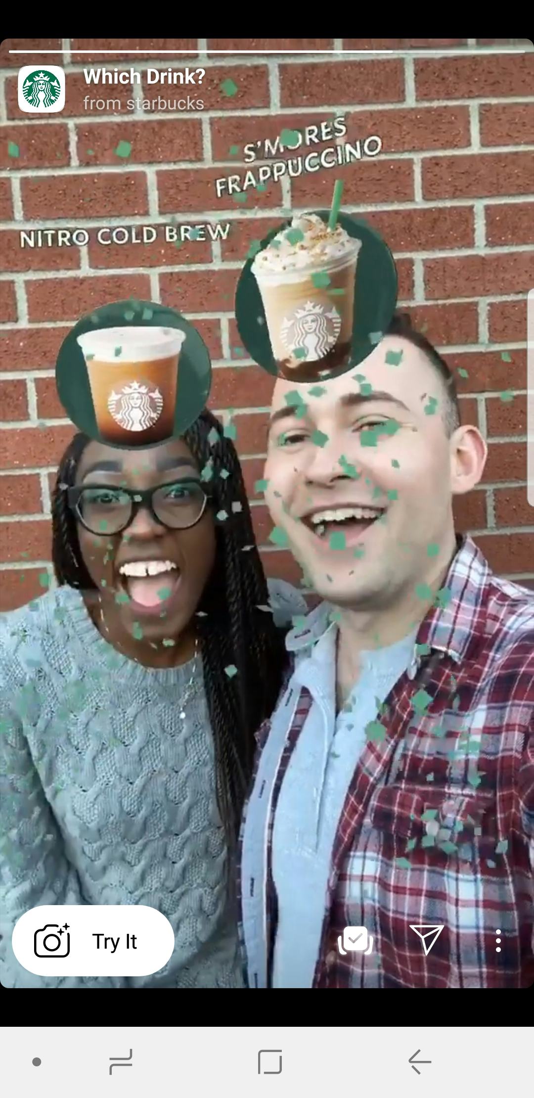 This Starbucks Instagram Story Filter Will Tell You Which Drink You Are