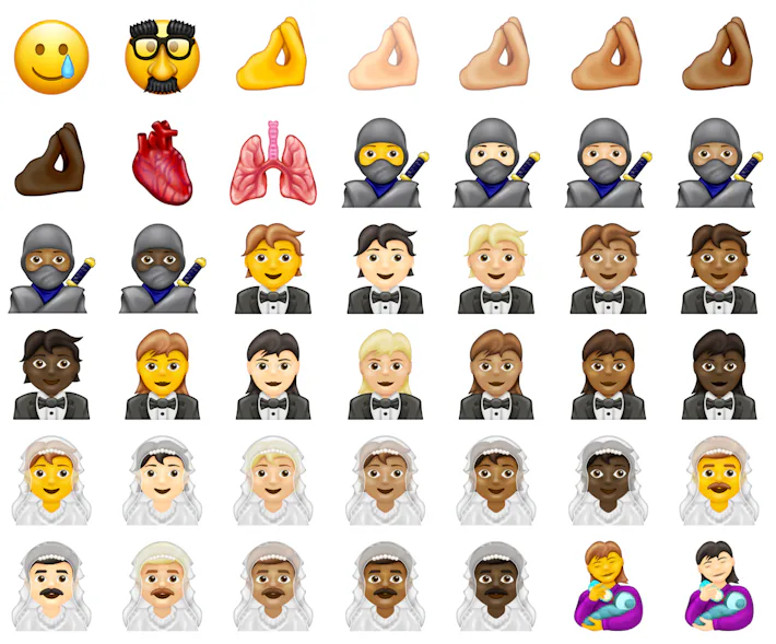Emoji 13.0 will be released this year with more gender-inclusive ...