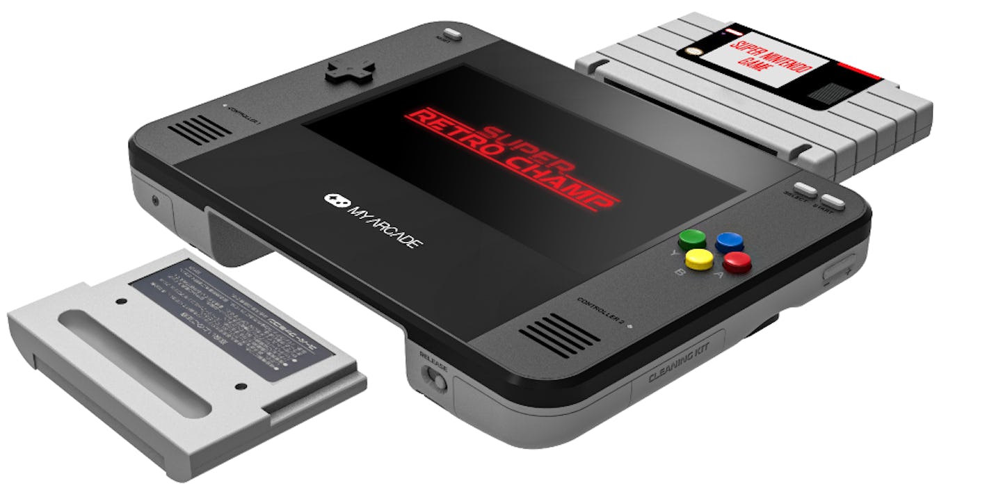 The Super Retro Champ fulfills all of my childhood dreams