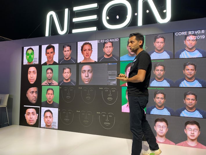 This is Samsung's Neon in action