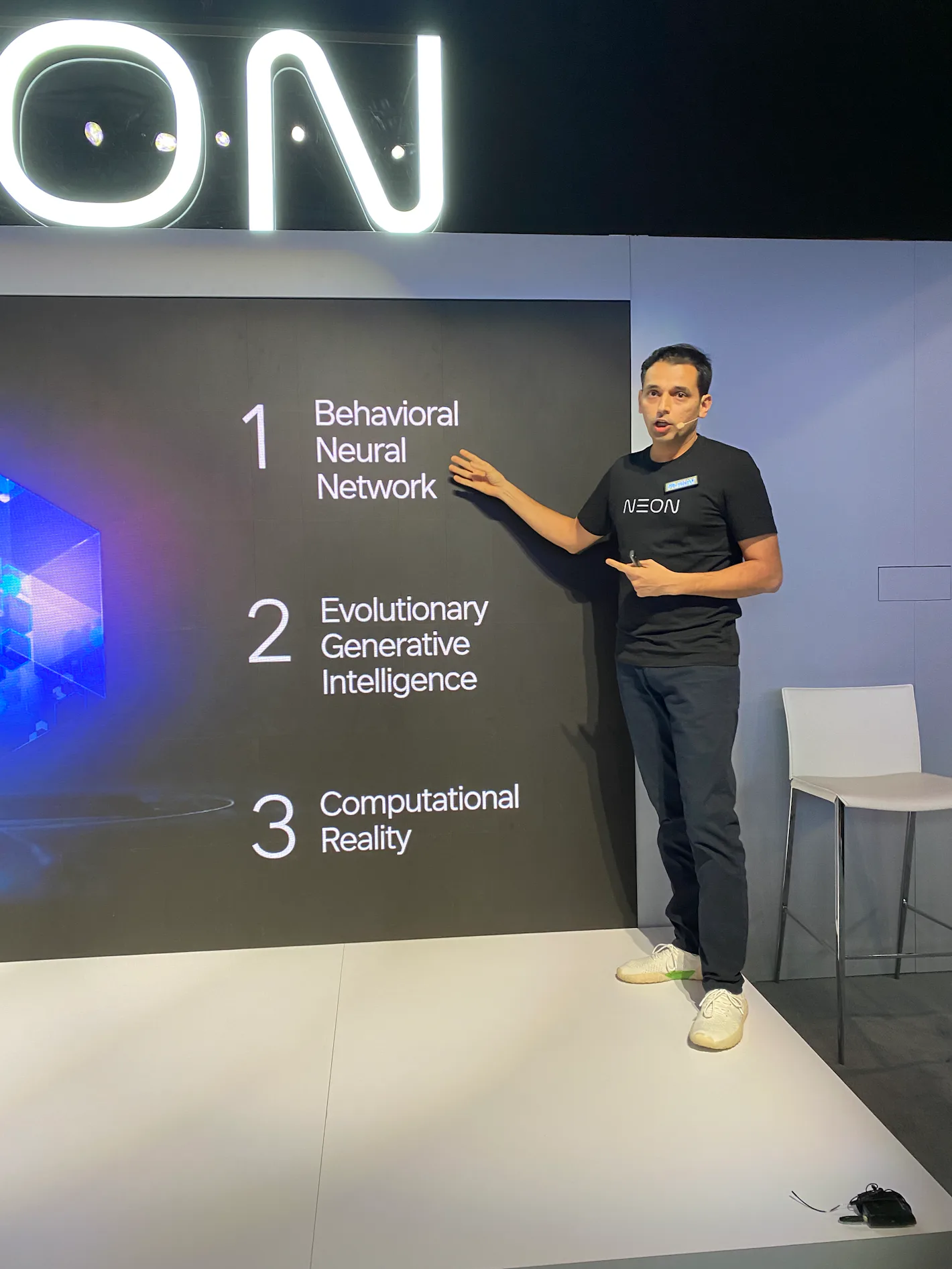 This is Samsung's Neon in action