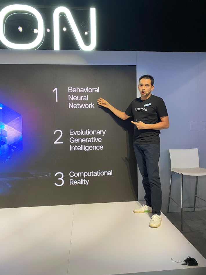 This is Samsung's Neon in action