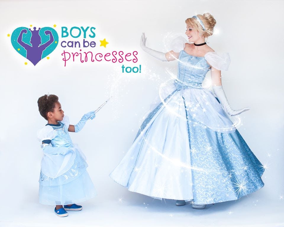 Photographer Captures Boys Playing As Princesses In Lovely Series