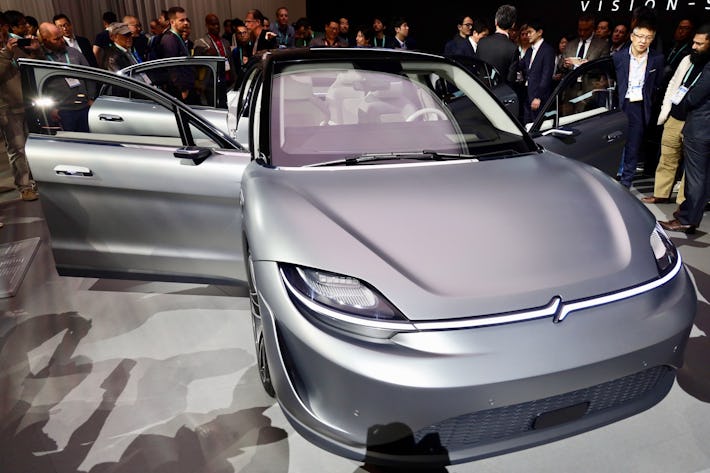 Sony's Vision-S concept is a beauty of an electric car