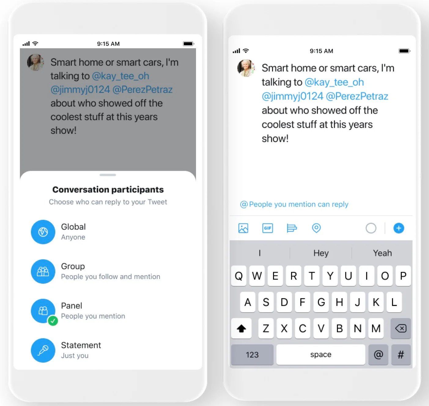 Twitter will let people choose who can reply to them before they tweet