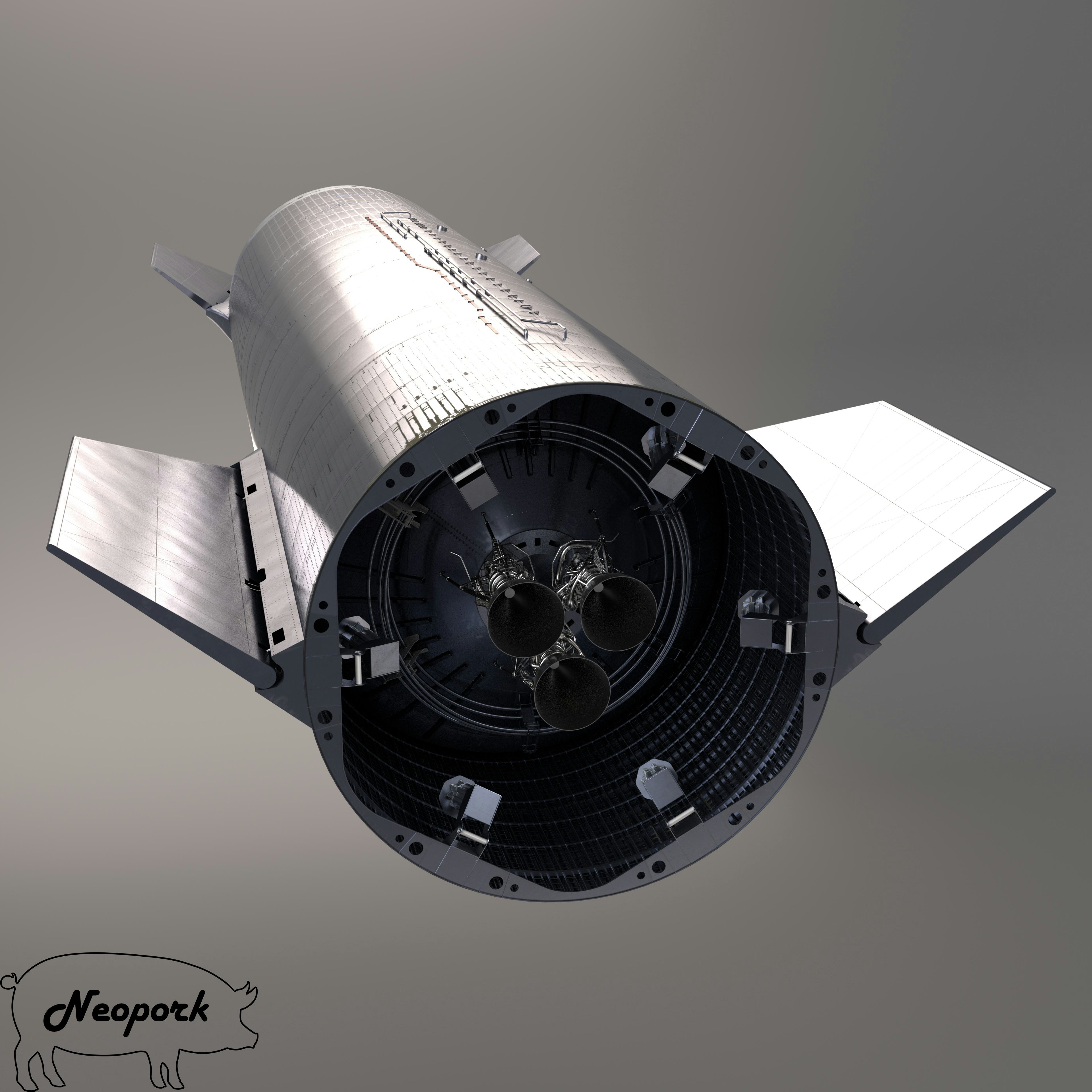 SpaceX Starship: Elon Musk responds to impressive render of future launch