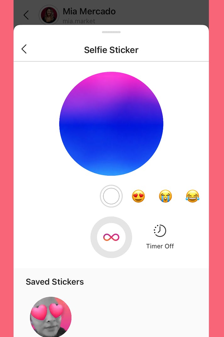 How To Send Selfie Stickers On Instagram DM
