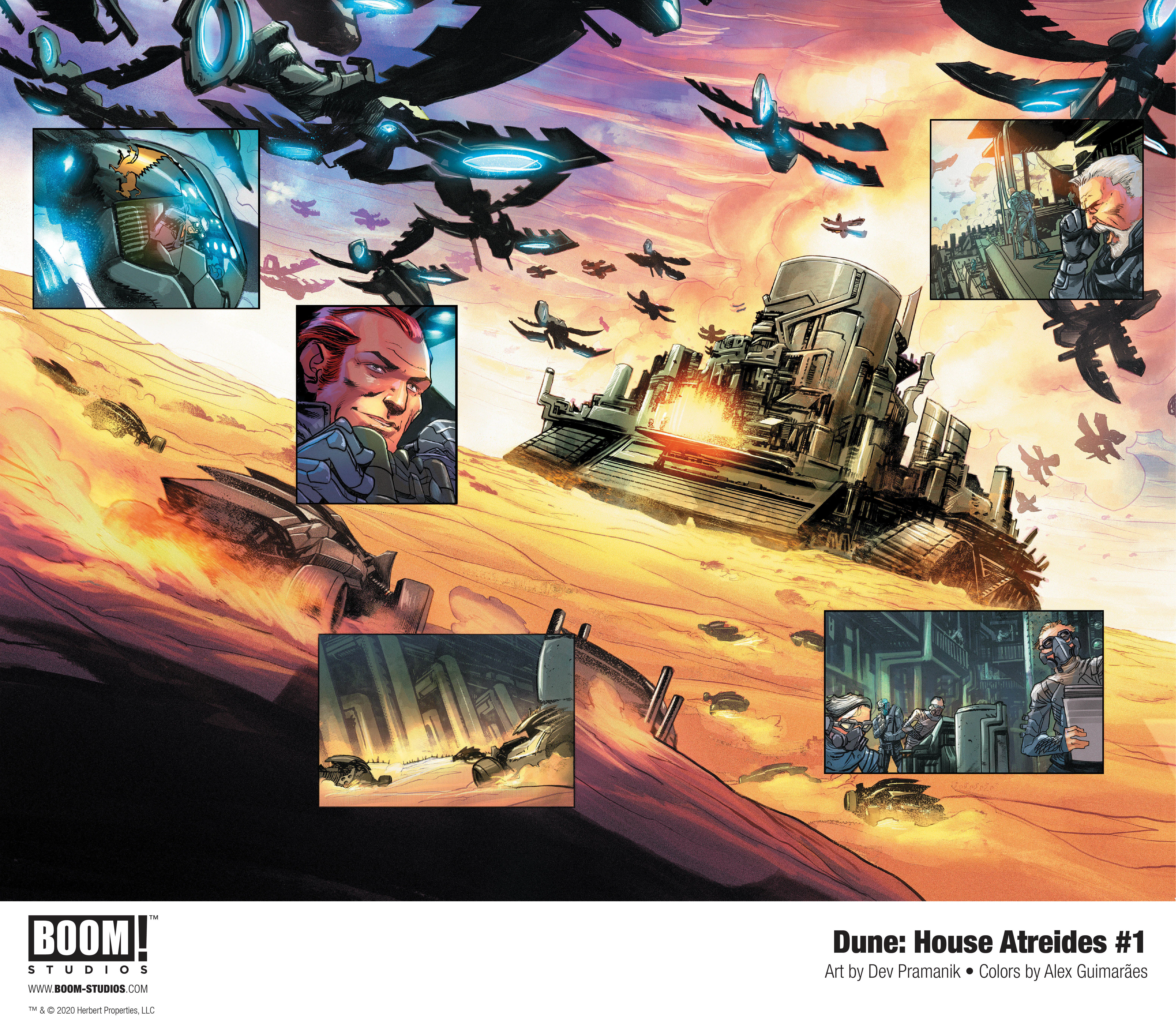 'Dune' movie: Brian Herbert on new prequel comic, visiting Villeneuve's set