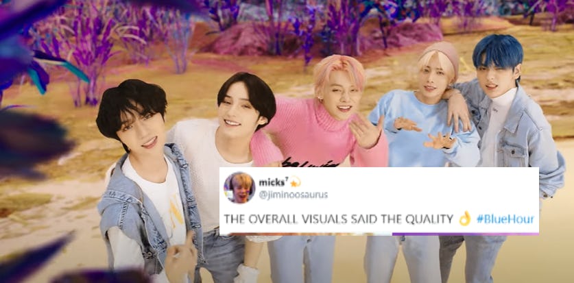 The Tweets About TXT's "Blue Hour" Video Are Praising Its Fairytale Visuals