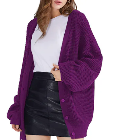 The 12 Best Oversized Cardigans