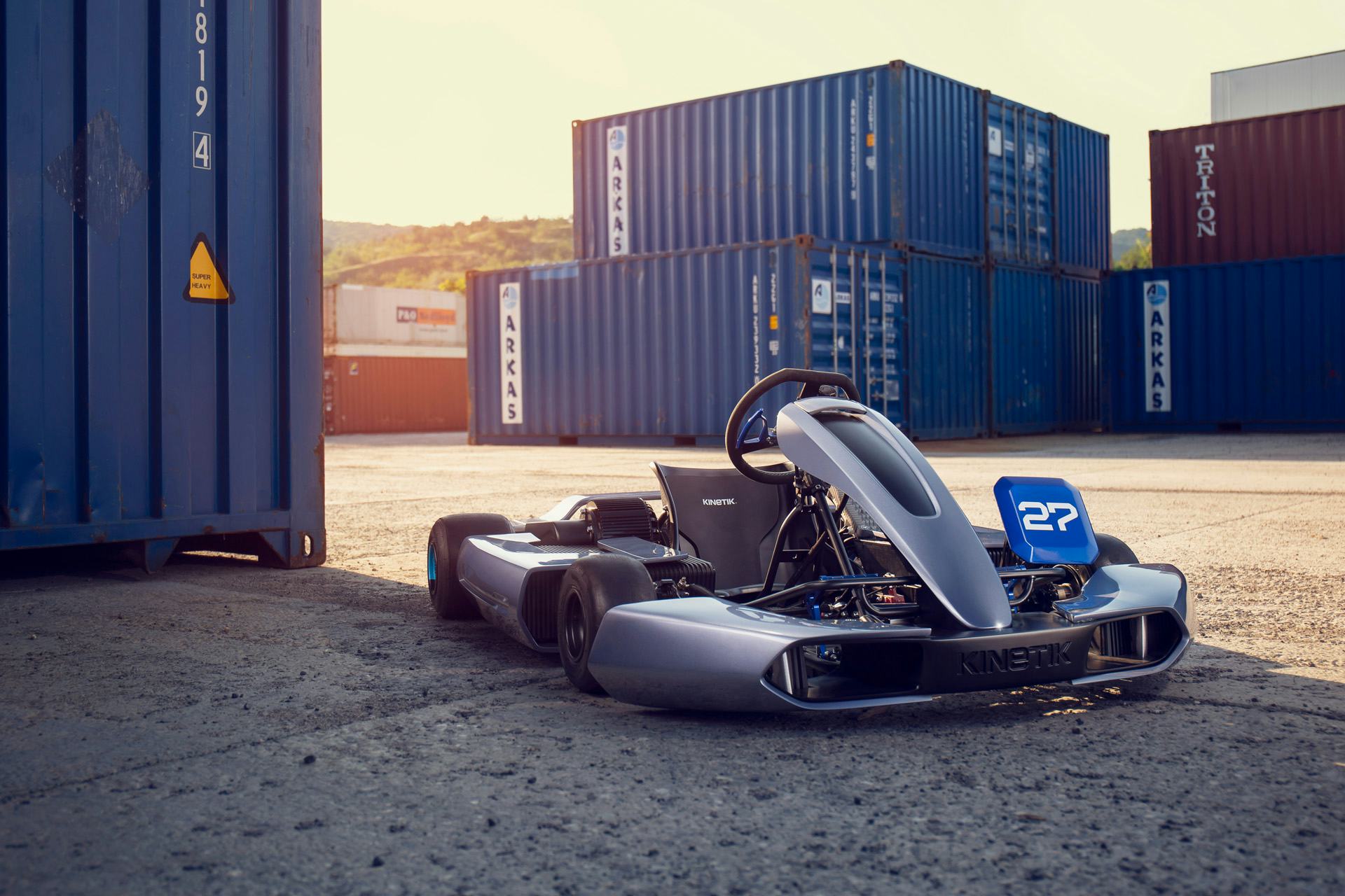 This lightning-fast electric go-kart tops out at 60 mph