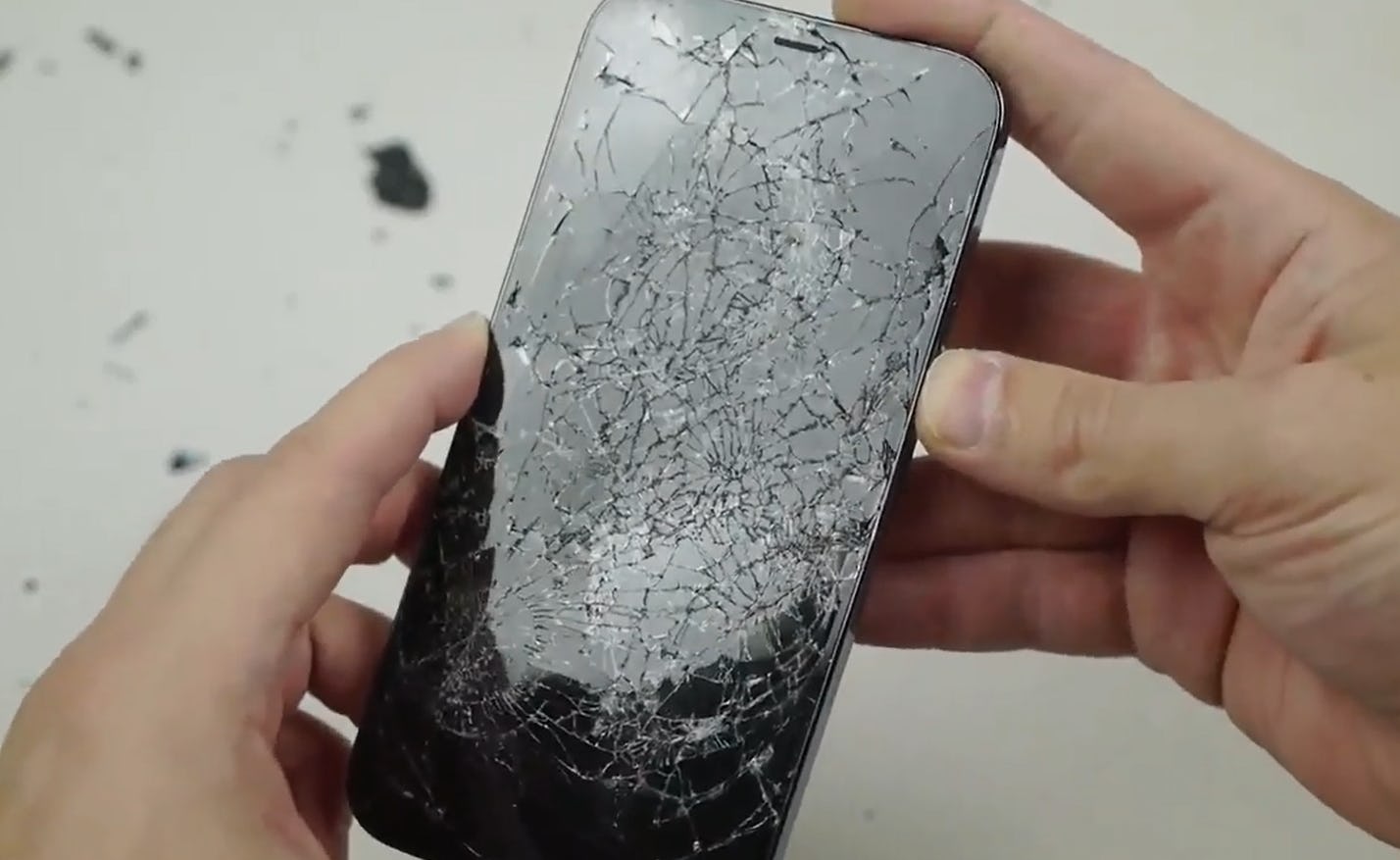 YouTubers can't stop destroying the iPhone 12