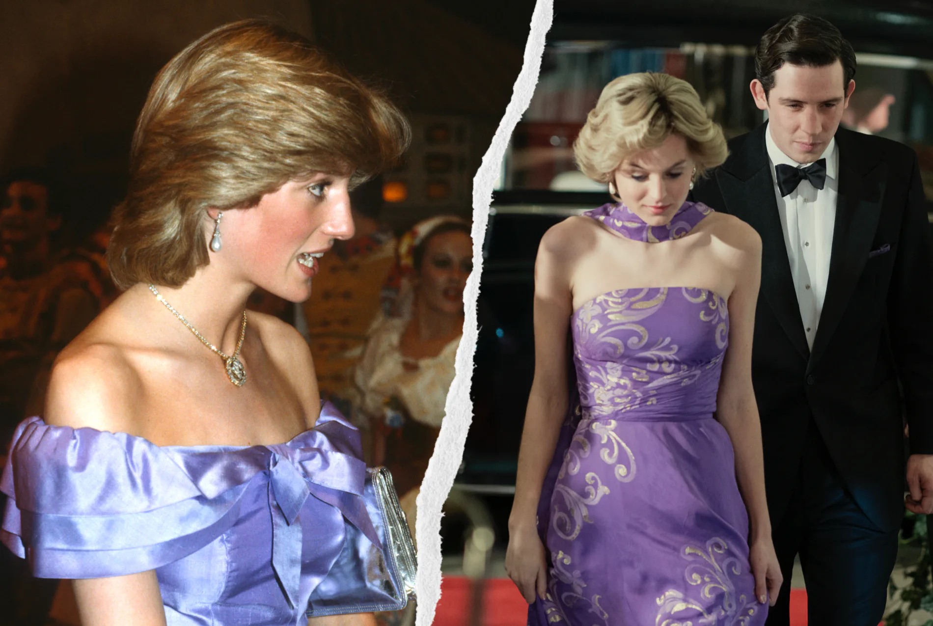Every Princess Diana Look Recreated On 'The Crown' By Emma Corrin
