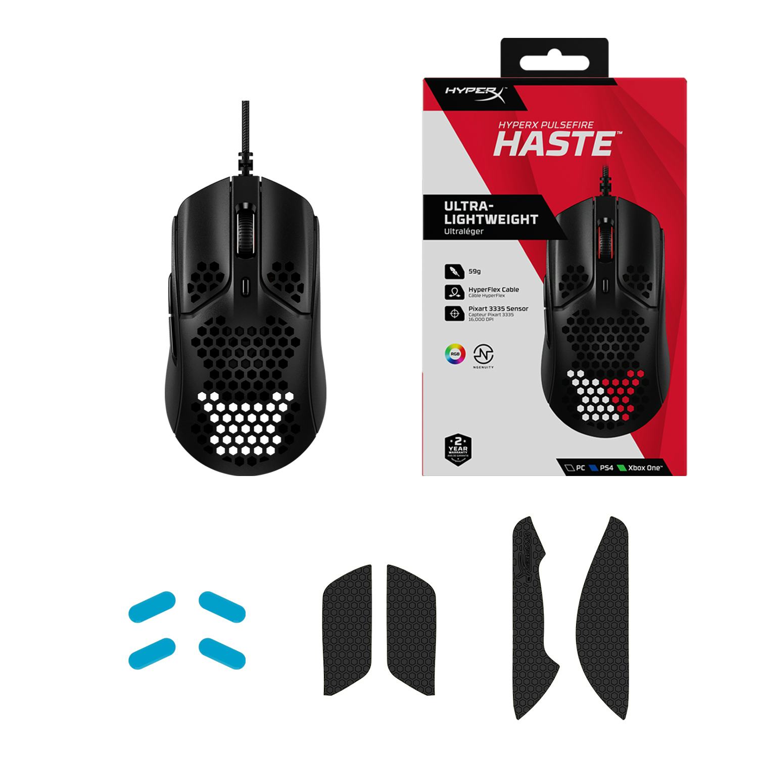 HyperX Pulsefire Haste gaming mouse levels up the work from home grind