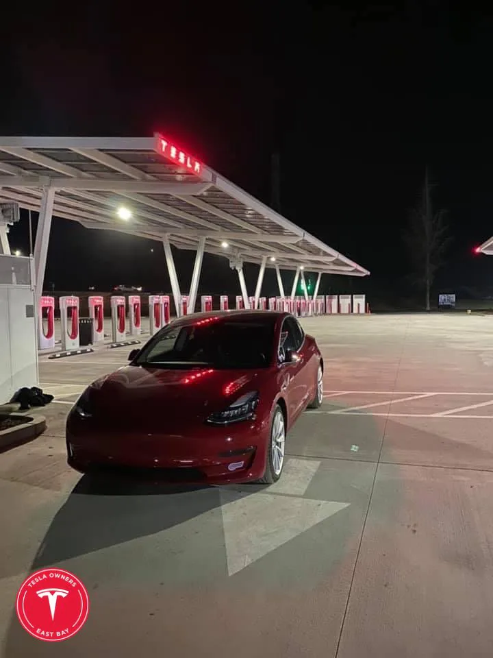 Tesla's new Supercharger station is the largest ever