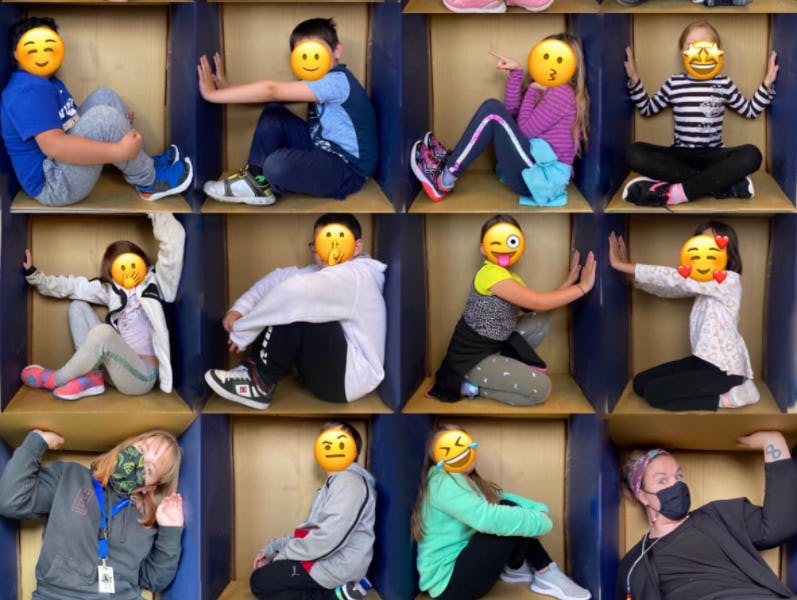 Socially Distanced Classroom Photos