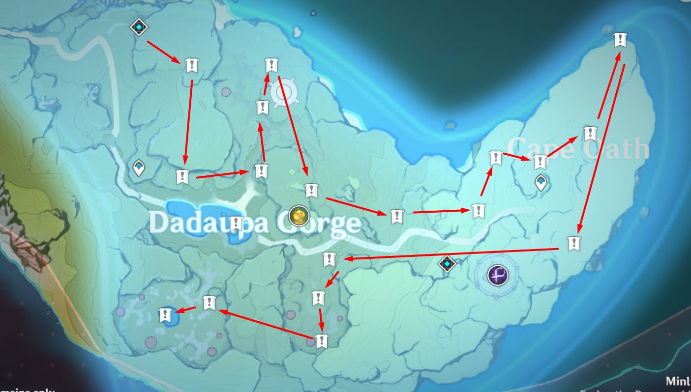 'Genshin Impact' Meteorite Shard locations map: Where to find 7 per area