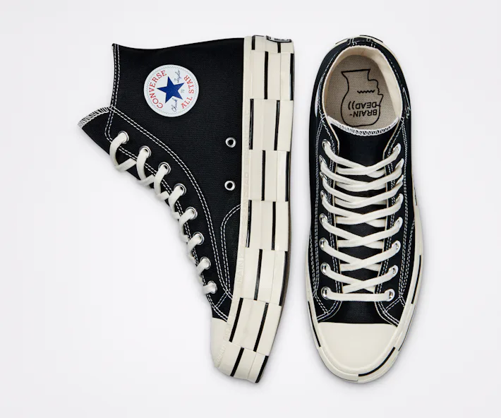 Converse and Brain Dead made a cow print Chuck 70 shoe that can't be unseen