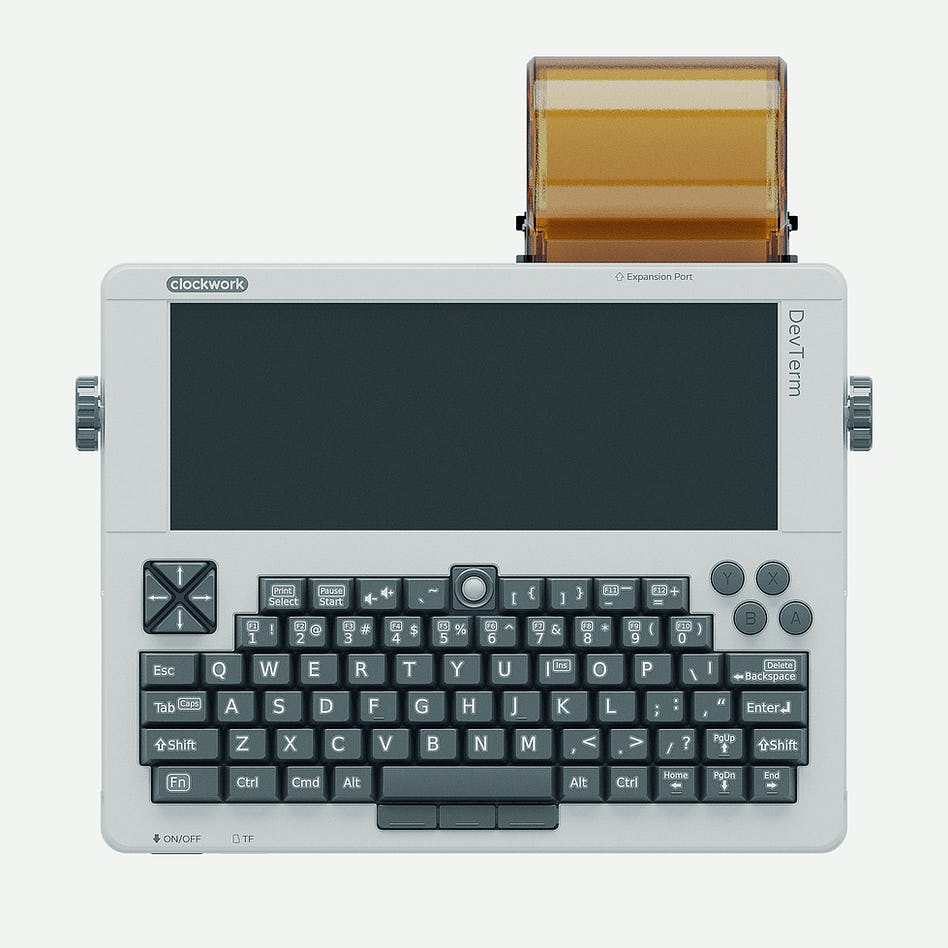 ClockworkPi's DevTerm looks to have perfected retrowave computing