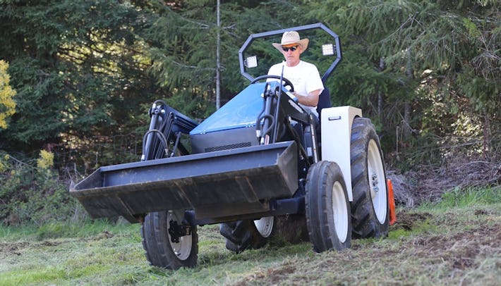 The eUtility is the first American-built electric tractor