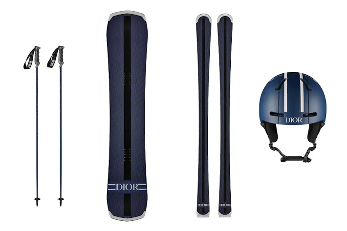 Dior has $9,000 skis for you to hit the slopes in this winter