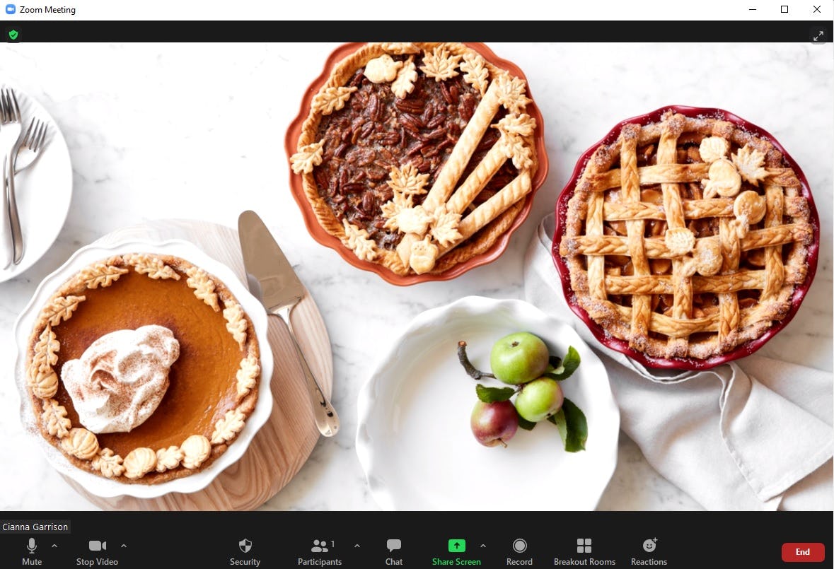These 15 Friendsgiving Zoom Backgrounds Will Get Your Virtual Party Started