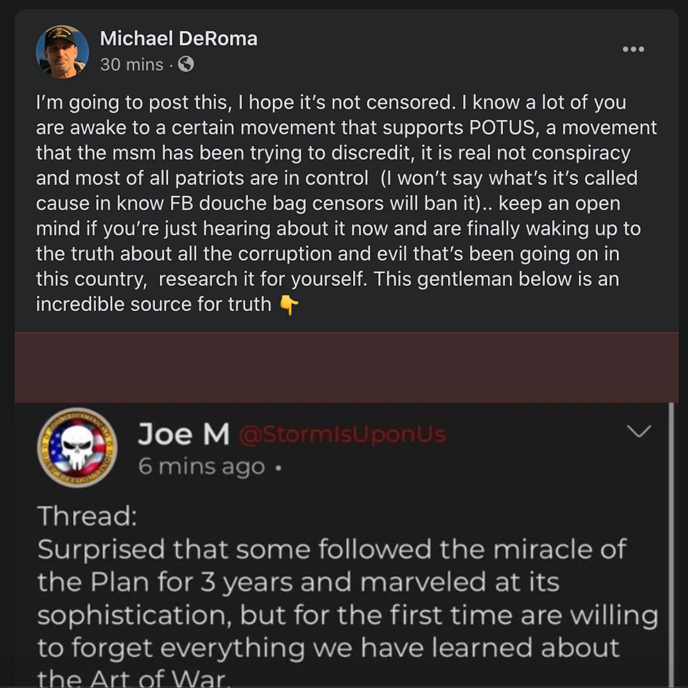 Facebook won't remove "stop the steal" pro-Trump Facebook groups