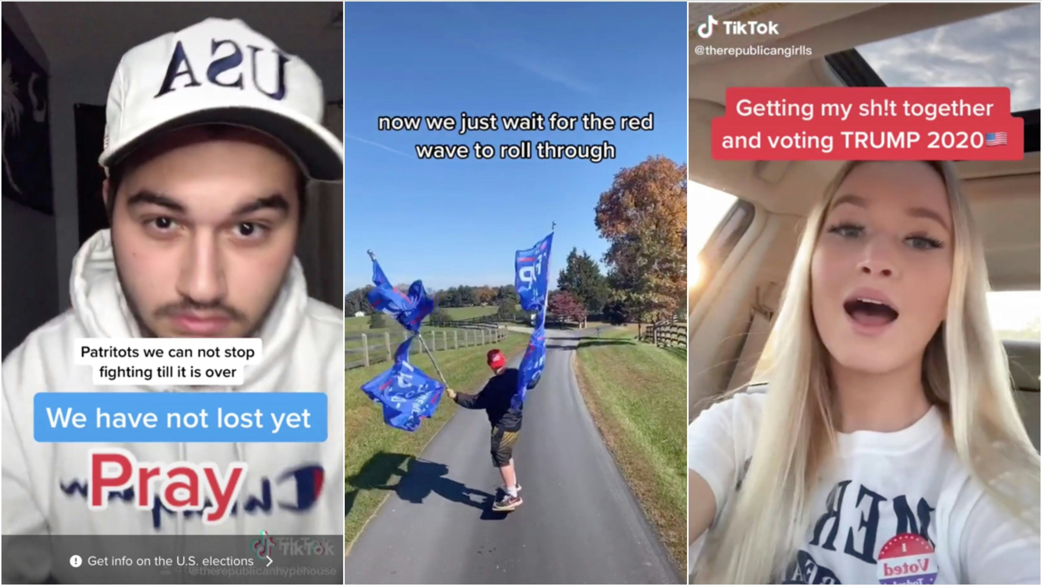 TikTok censors young Republicans pushing election conspiracy theories