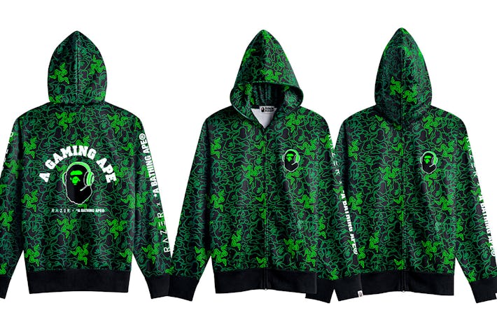 Bape and Razer made the streetwear x gaming collection no one asked for