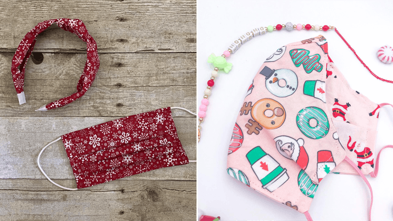 These Christmas Face Masks On Etsy Are Perfect For You & Everyone On ...