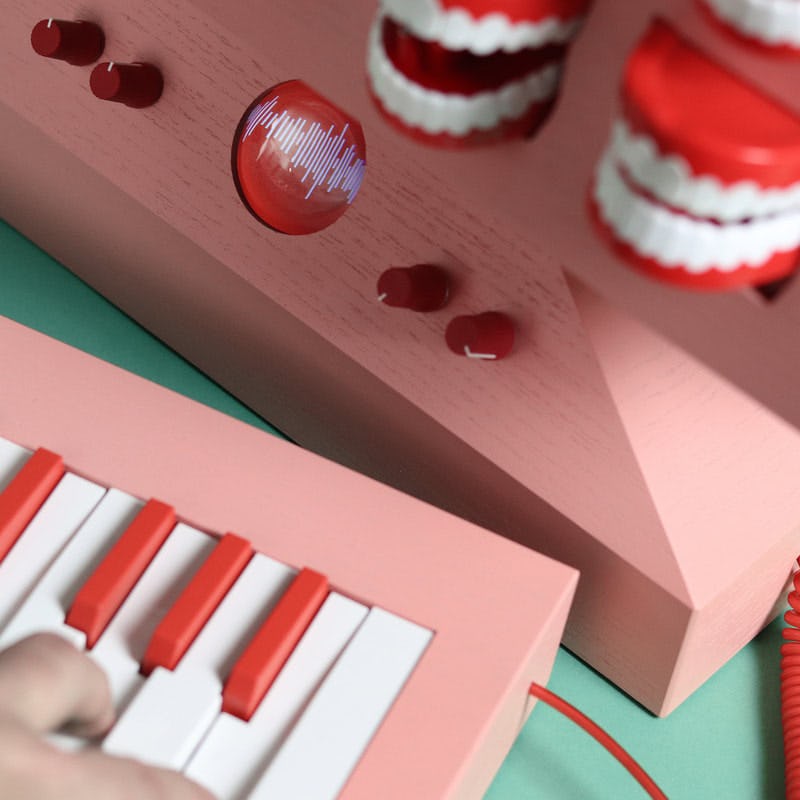 A synth built from chattering fake teeth is 2020's perfect soundtrack