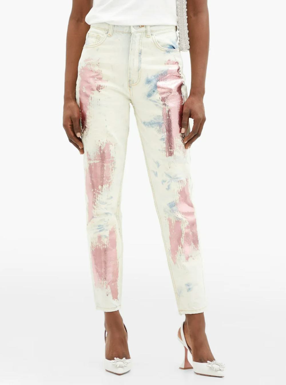 Painted Jeans Are The Next DIY Denim Trend