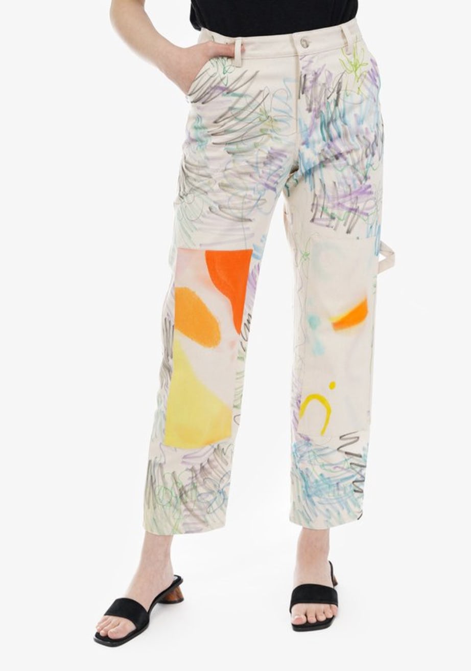 Painted Jeans Are The Next DIY Denim Trend