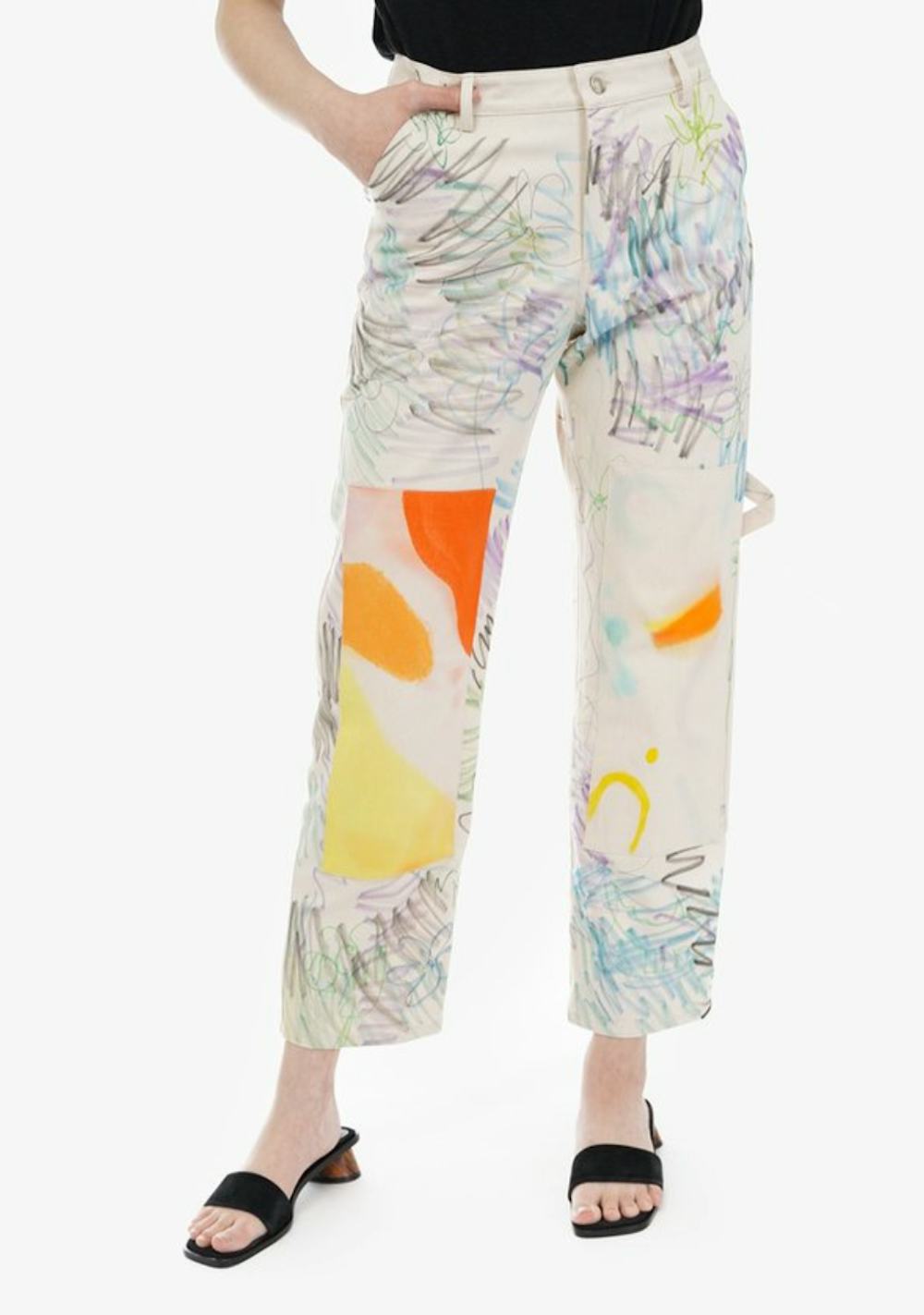 Painted Jeans Are The Next DIY Denim Trend