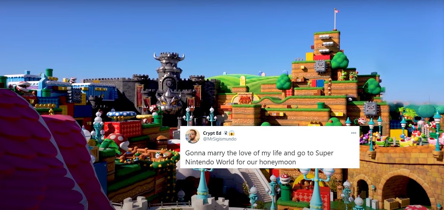 These Tweets About Super Nintendo World Will Have Mario Fans So Excited