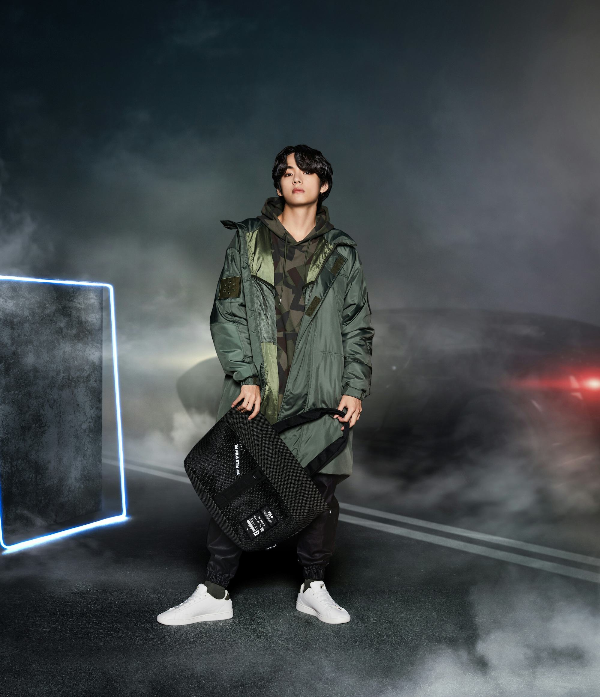 BTS & Fila Collaborated On A Military-Inspired Collection