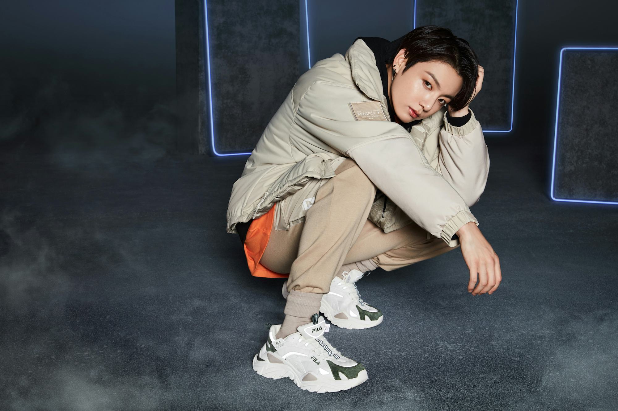 BTS & Fila Collaborated On A Military-Inspired Collection