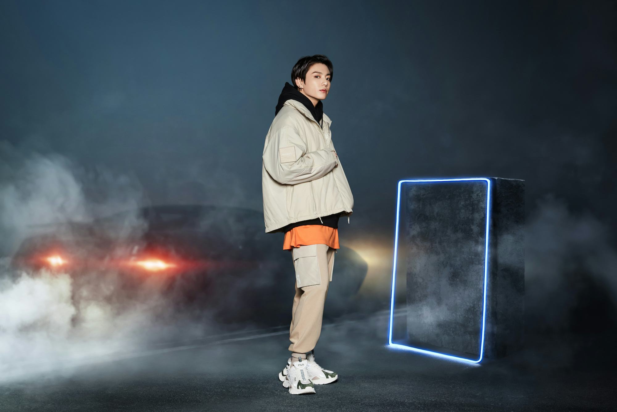 BTS & Fila Collaborated On A Military-Inspired Collection