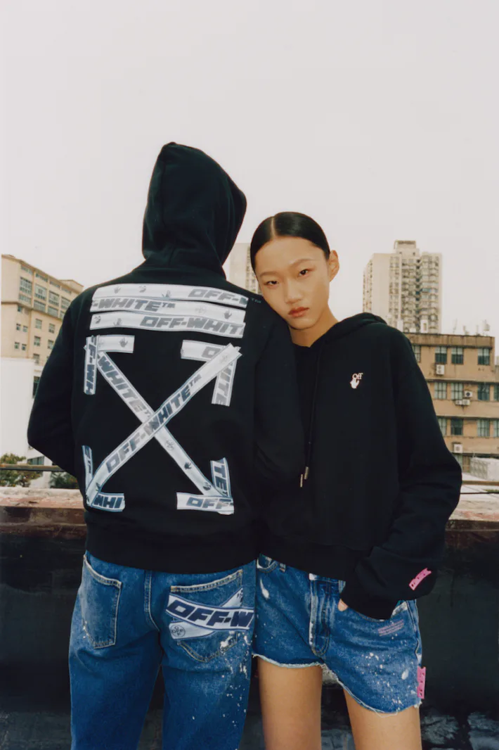 Off-White’s newest collection is sliding into your WeChat DMs