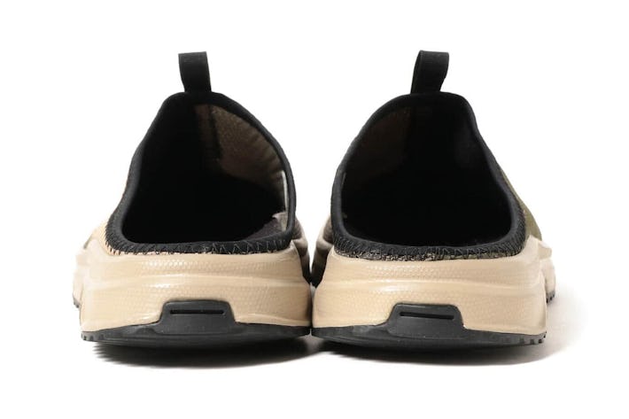 Beams and Solomon prep mismatched outdoor mules