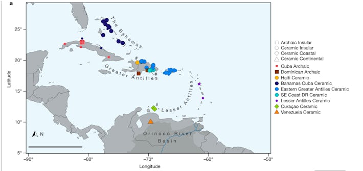 Genetics reveal a new truth about ancient Caribbean peoples
