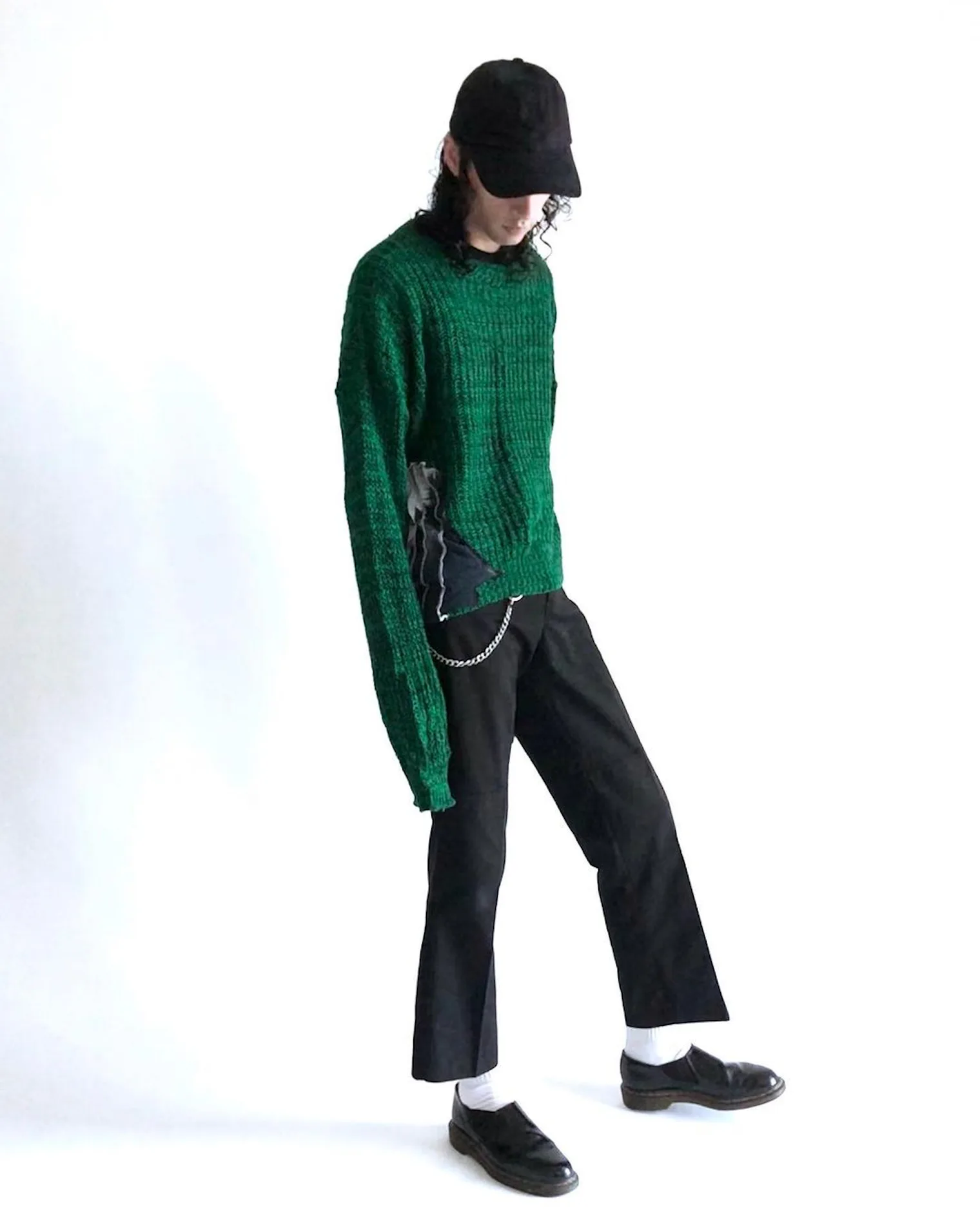 Sweaters made out of ski masks? Meet the designer making them.
