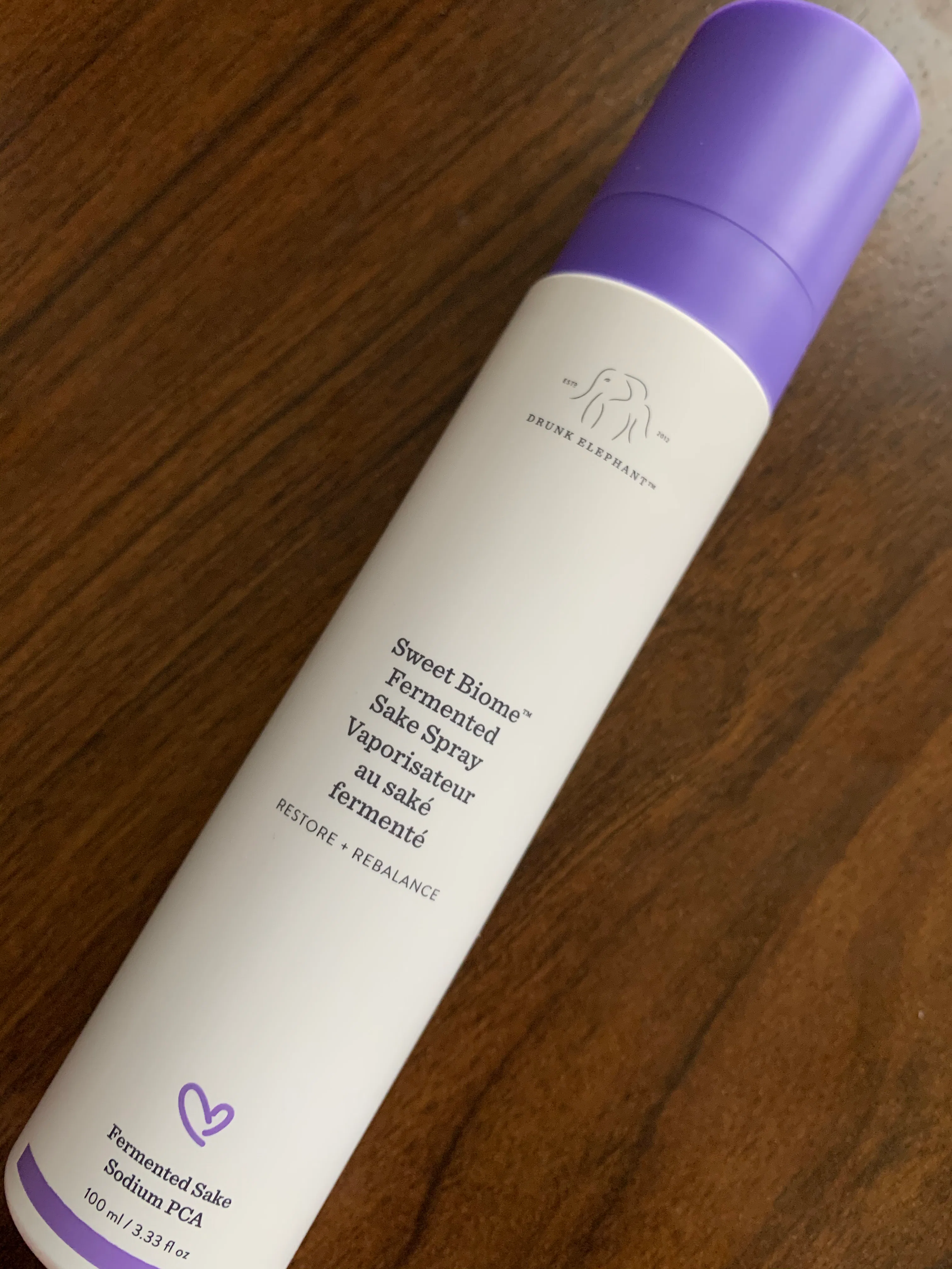 Drunk Elephant Sweet Biome Fermented Sake Spray Review: Microbiome ...