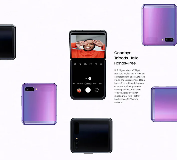 Latest Galaxy Z leak confirms free-stop angles and flexible glass