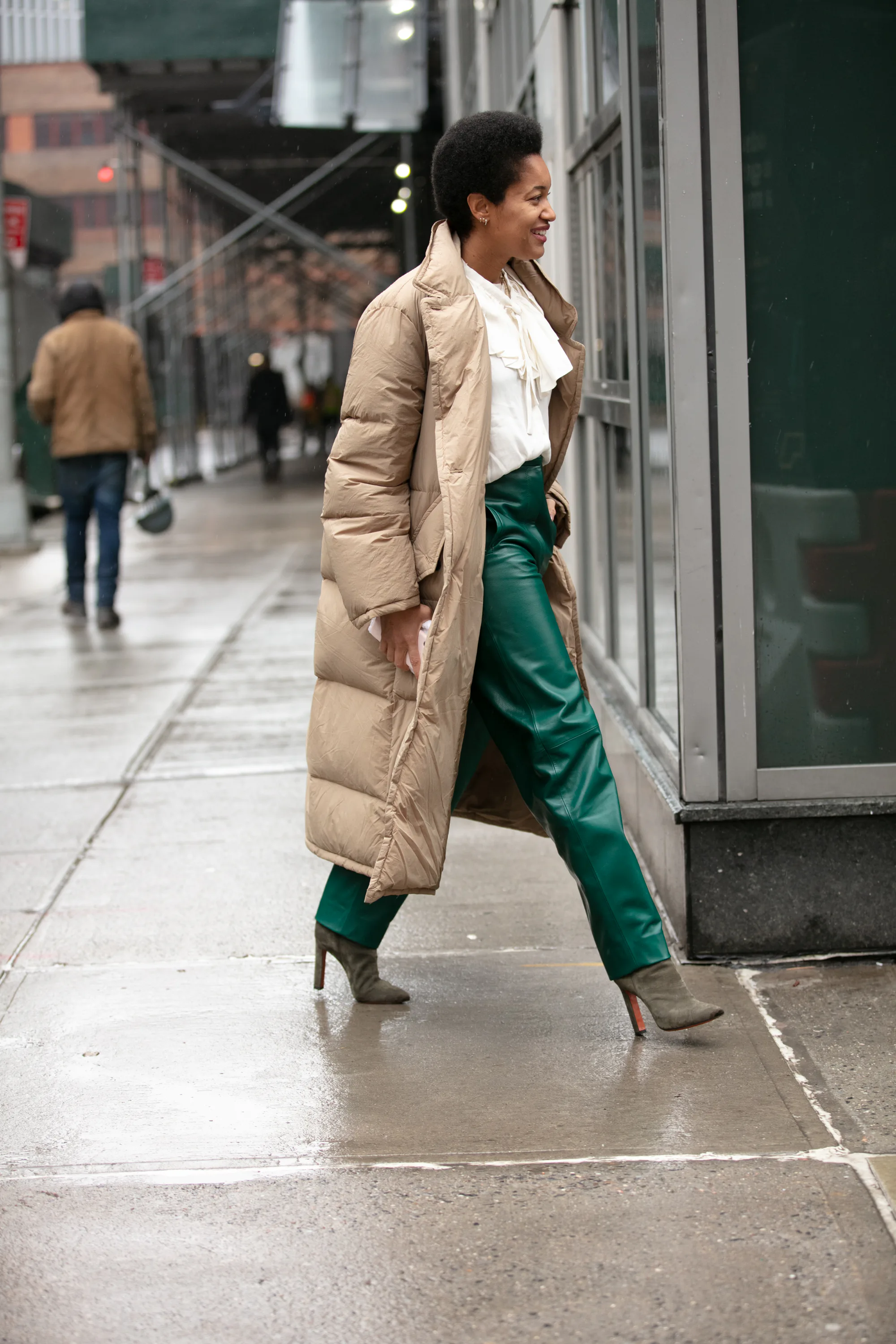 These NYFW Street Style Photos Will Convince You To Buy A Puffer Coat