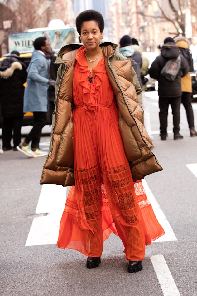 These NYFW Street Style Photos Will Convince You To Buy A Puffer Coat