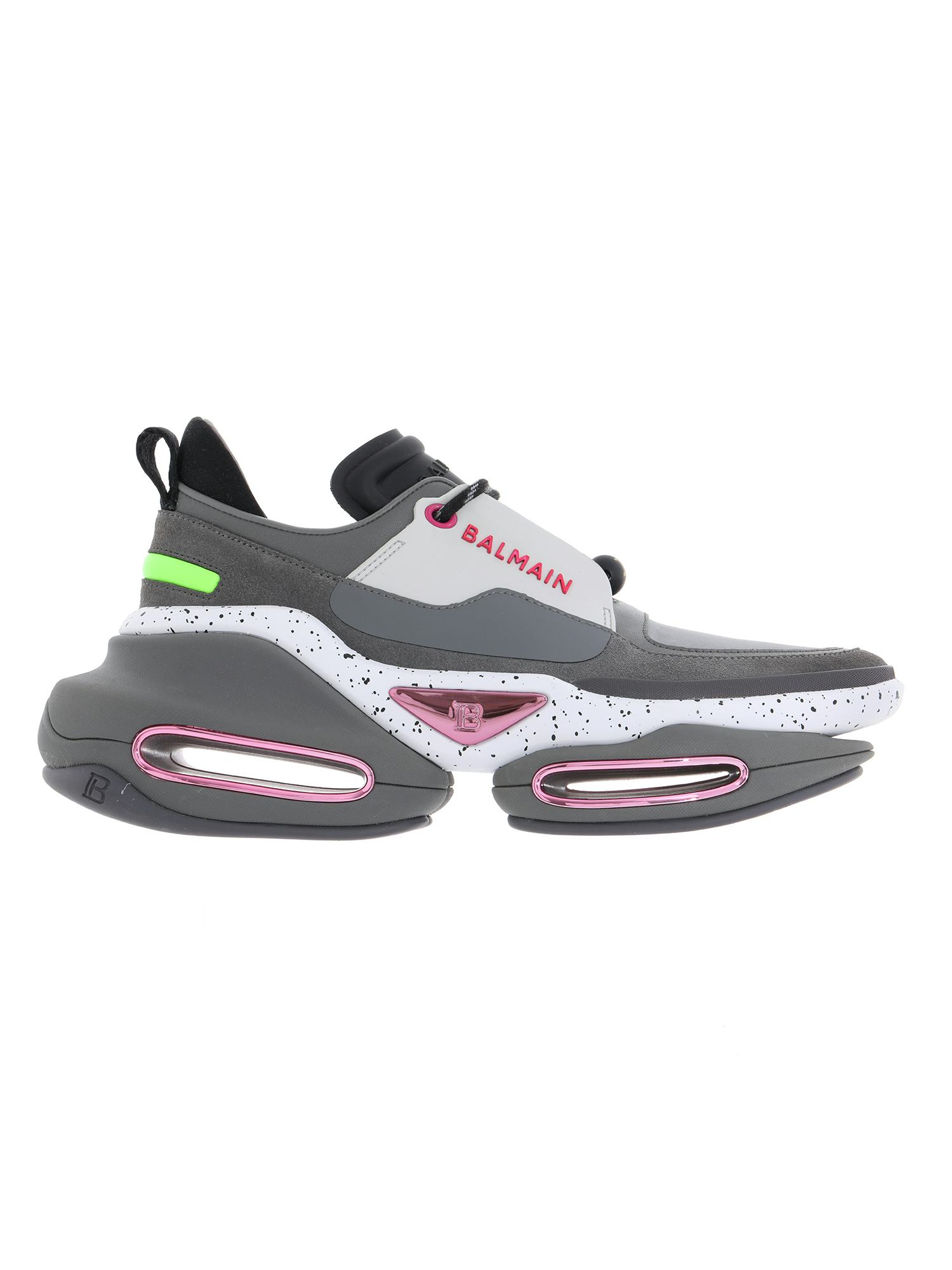 The New Balmain Sneakers Are Chock Full Of The House's Signature Details