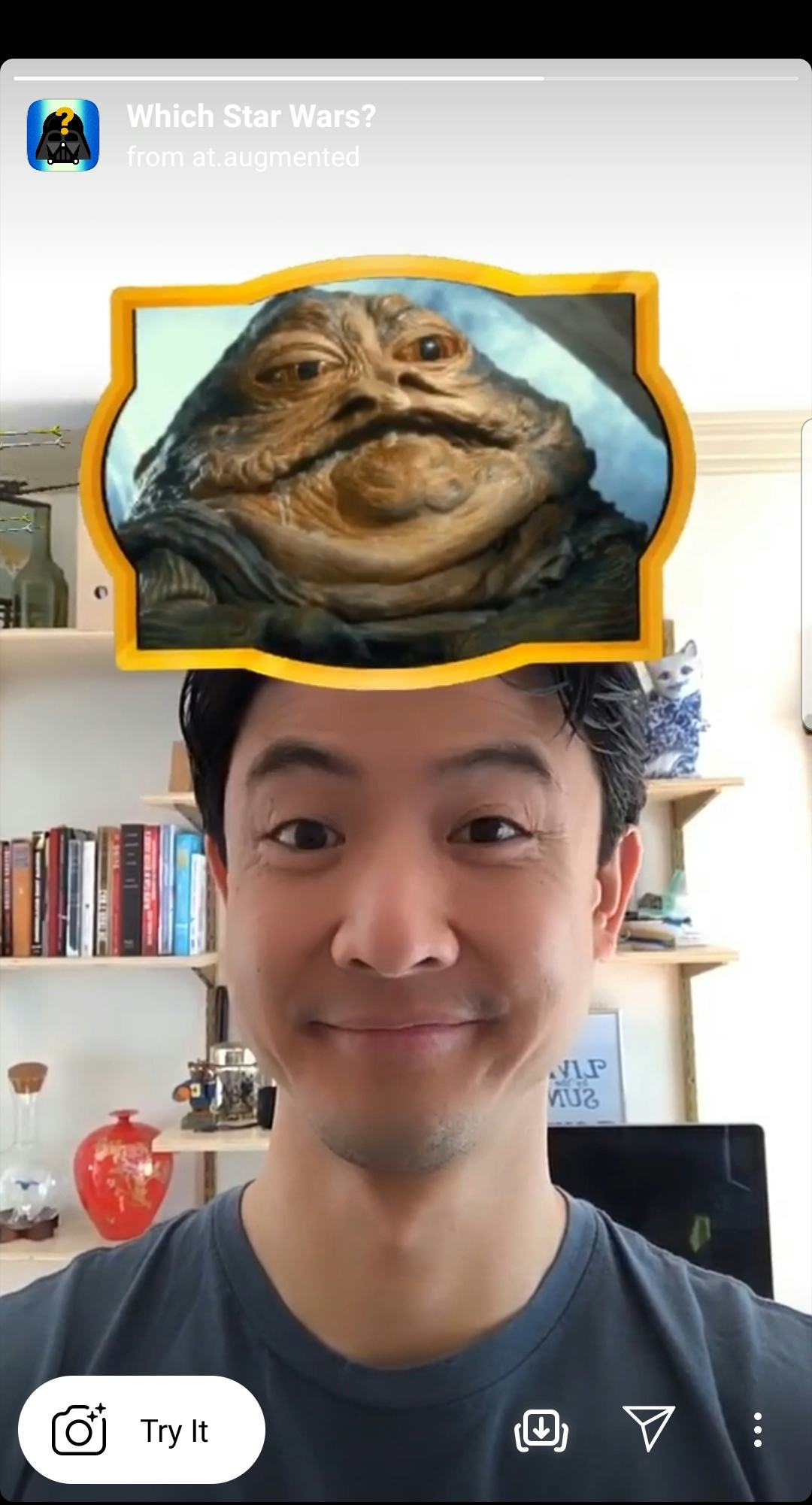 Here's How To Get The 'Star Wars' Instagram Story Filter To Find Your ...