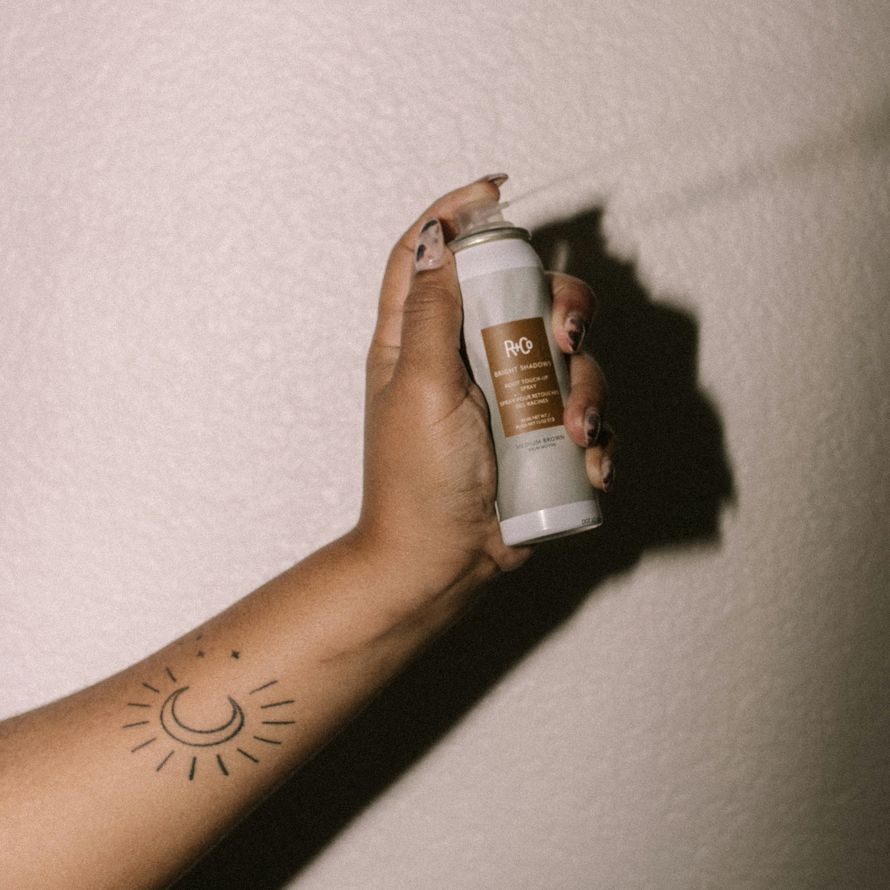 R+Co’s New BRIGHT SHADOWS Root Touch-Up Spray Will Help You Delay Your ...