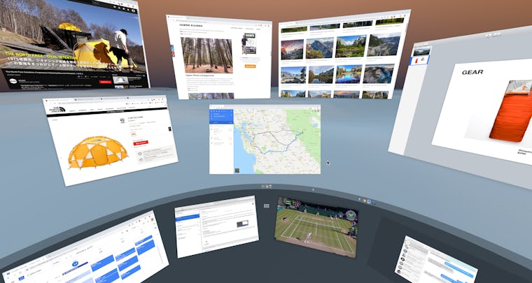 Ex-Apple Employee designs VR-OS, a concept for immersive desktop computing